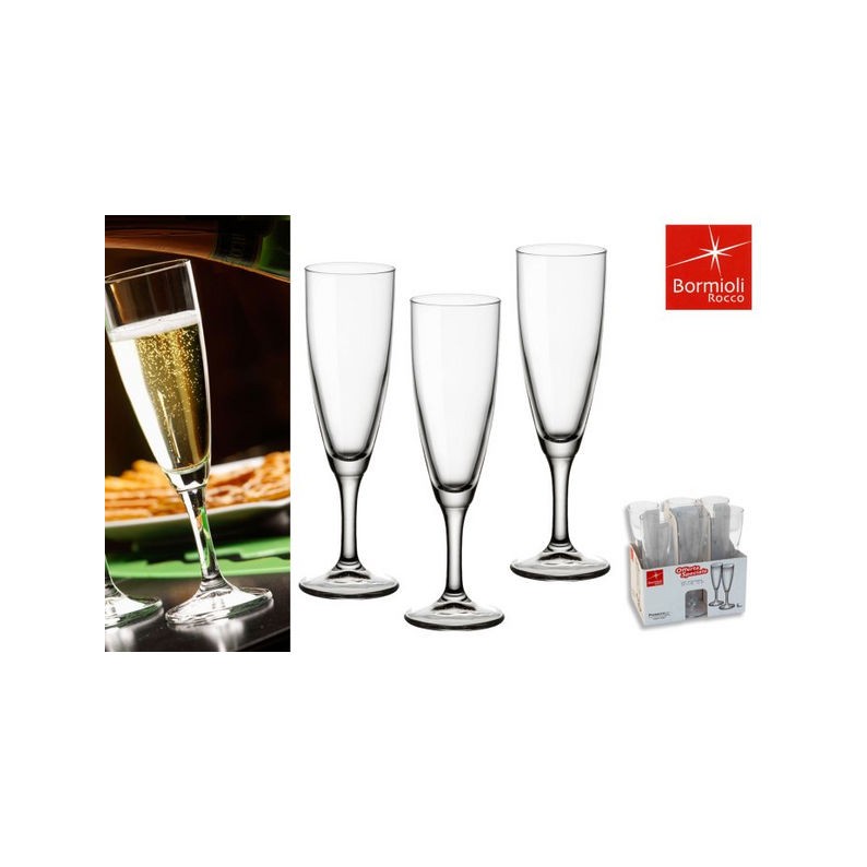 BICCHIERE FLUTTINO PROSECCO Cl 15 Pz 6