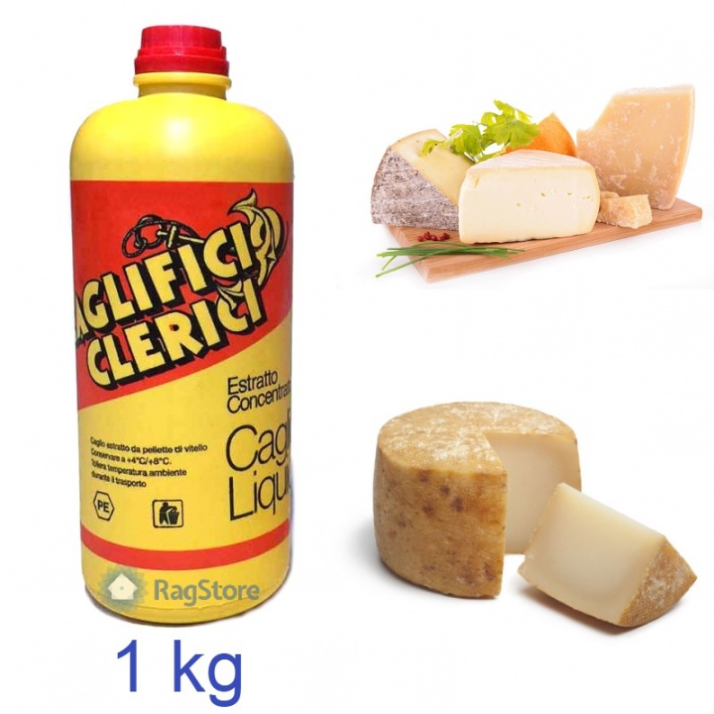 Caglio liquido e in pasta per formaggi - RagStore