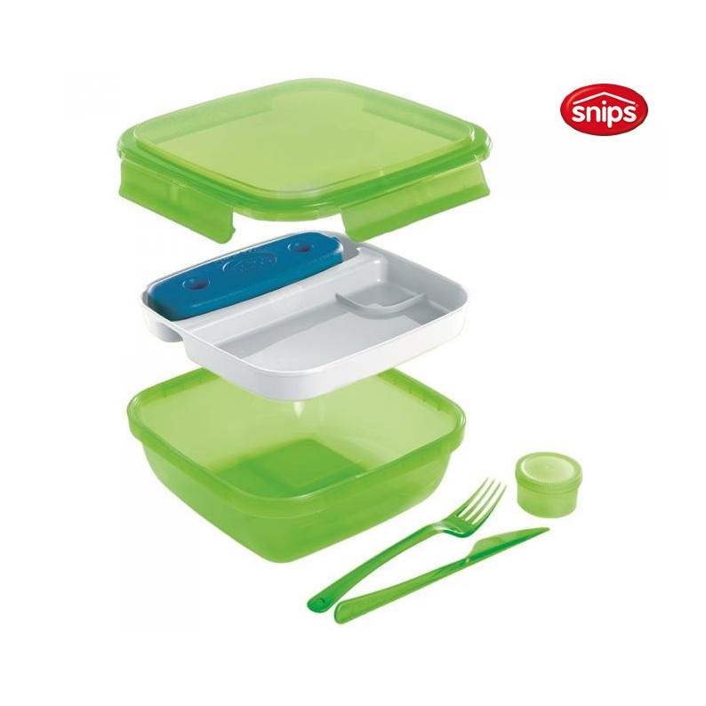 CONTENITORE TERMICO CON POSATE ICE LUNCH BOX SNIPS