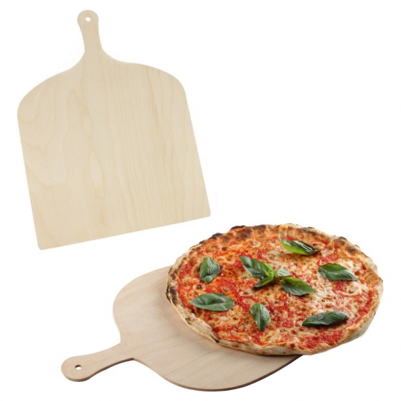Pala per pizza in legno di faggio natura cm 41x30