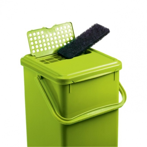 Secchio pattumiera 8 lt per umido anti odore con filtro carbone attivo