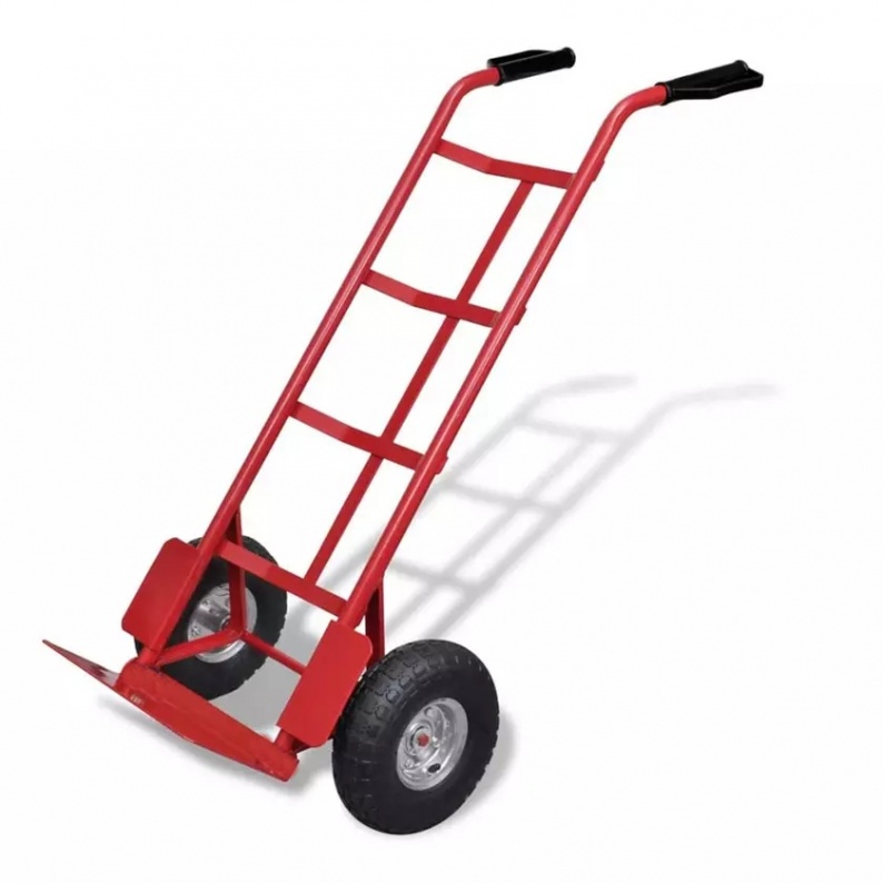 CARRELLO PORTA PACCHI GOMMA VUOTA