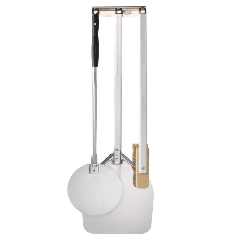 Set attrezzi e pale per pizza fatta in casa Gimetal Amica 120 cm