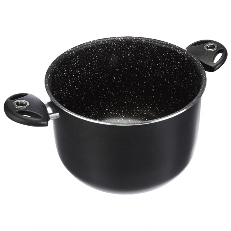 Pentola cuoci pasta alluminio induzione Bio Stone PastaSi 7 lt - cm 24