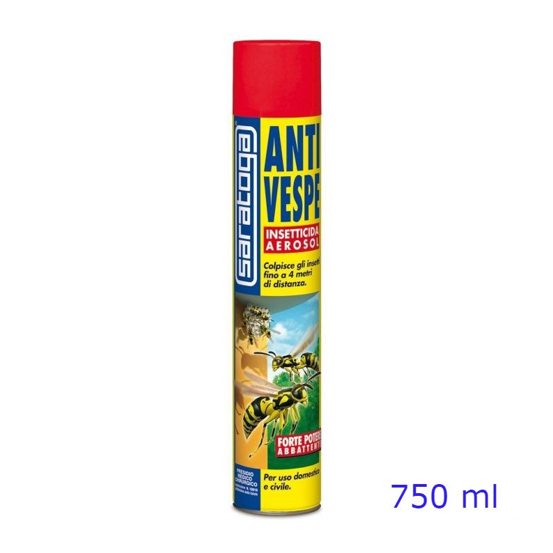 INSETTICIDA ANTI VESPE SPRAY 750 ml